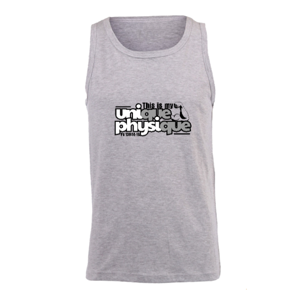 Unique Physique Men's Vest Light - Teeprint